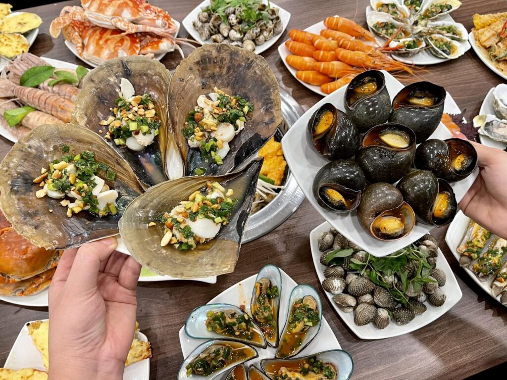 Buffet Poseidon Long Biên - Nhà Hàng Buffet Nướng Lẩu Hải Sản