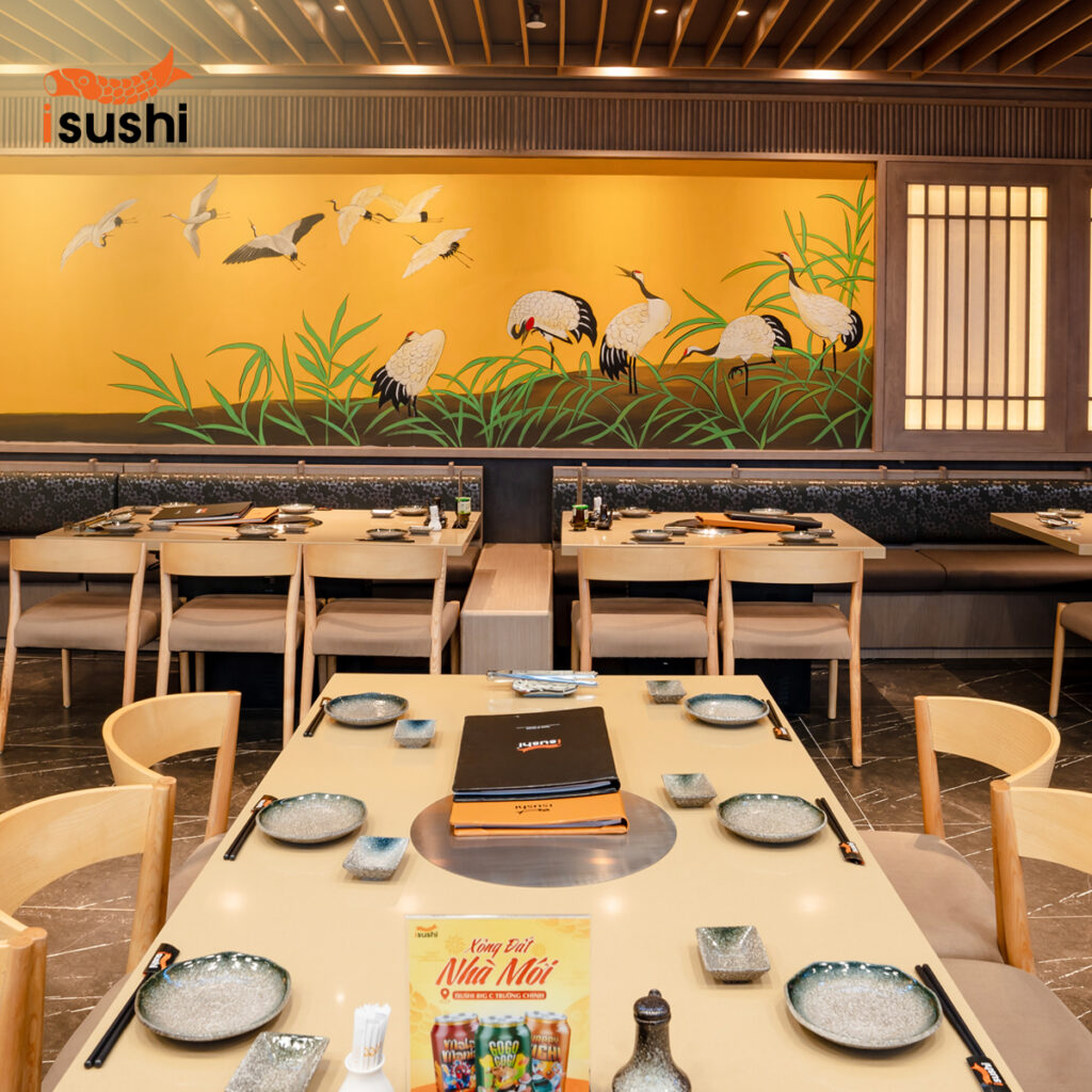iSushi - Chuỗi Nhà Hàng Buffet & Gọi Món Nhật Nức Danh Hà Nội
