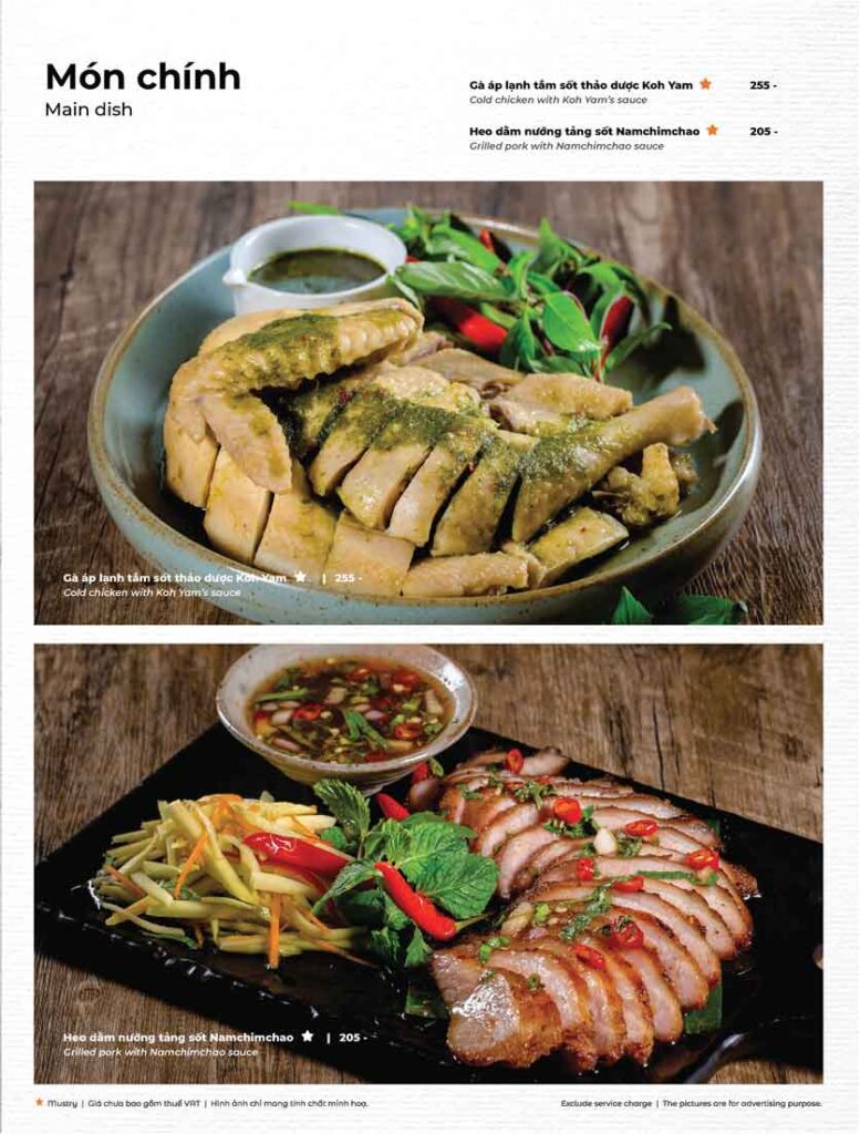 [XEM NGAY] Nhà Hàng Bếp Thái Koh Yam Menu Có Gì Đặc Sắc?
