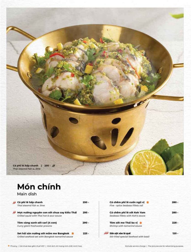 [XEM NGAY] Nhà Hàng Bếp Thái Koh Yam Menu Có Gì Đặc Sắc?