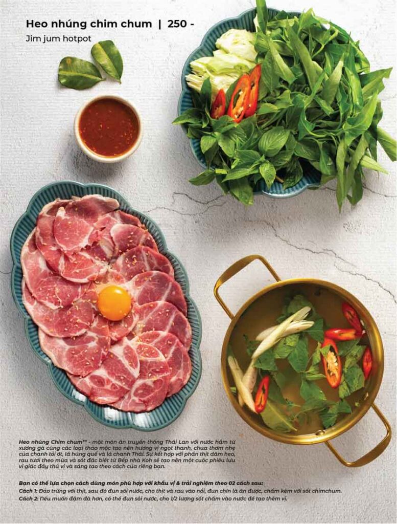 [XEM NGAY] Nhà Hàng Bếp Thái Koh Yam Menu Có Gì Đặc Sắc?